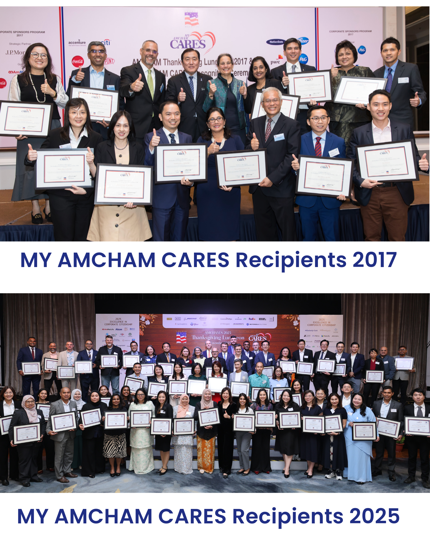 AMCHAM’s CEO Presented with Recognition of Exemplary Leadership – AMCHAM